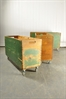 Vintage Wooden Boxes on Wheels - Original House