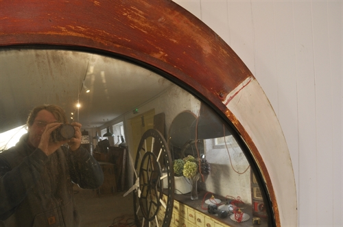 Huge Convex Railway Mirrors - Original House - Vintage Industrial ...