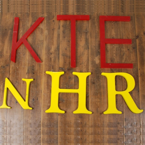 Large Vintage Letters - Old Signage - Original House