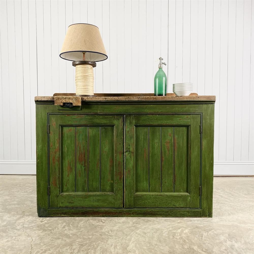 English Workbench / Counter - original patina, antiques Cotswolds