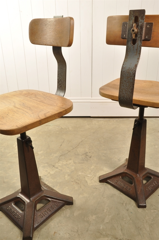 Vintage Singer Chairs - Original House – Decorative Antiques, Vintage ...