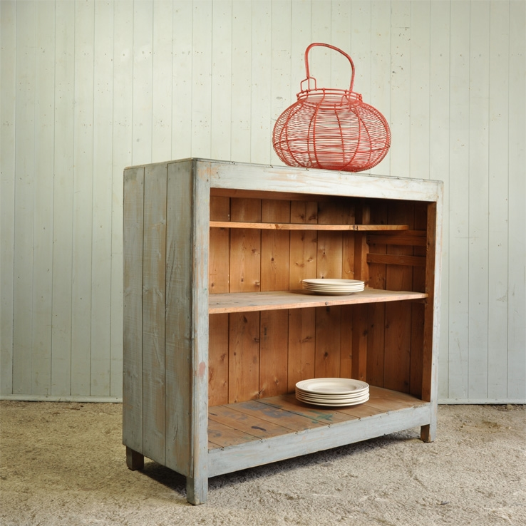 Industrial Side Table / Waiter Station - Vintage Industrial - Original ...