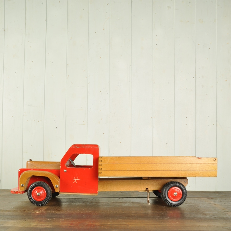 Mid 20th Century Toy Tipper Lorry - Vintage Toys - Original House