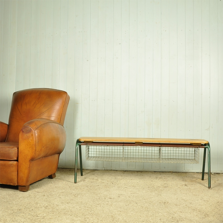 Small Shoe Locker Benches - Vintage Furniture - Original House