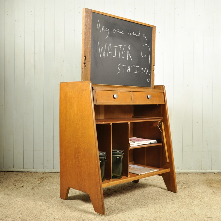1950's Multifunctional Desk / Waiter Station - Vintage Furniture ...